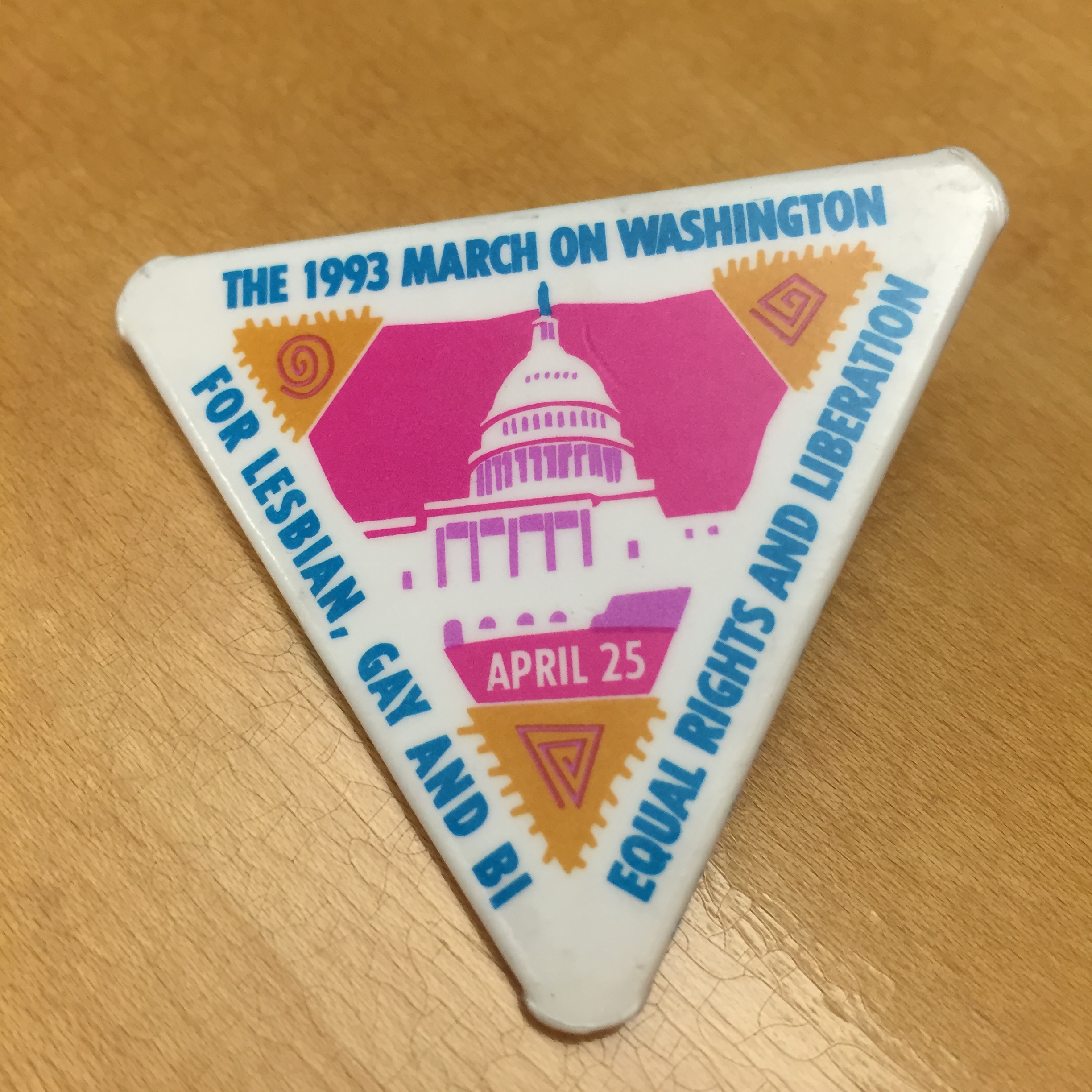 The 1993 March on Washington – buttonhoarder