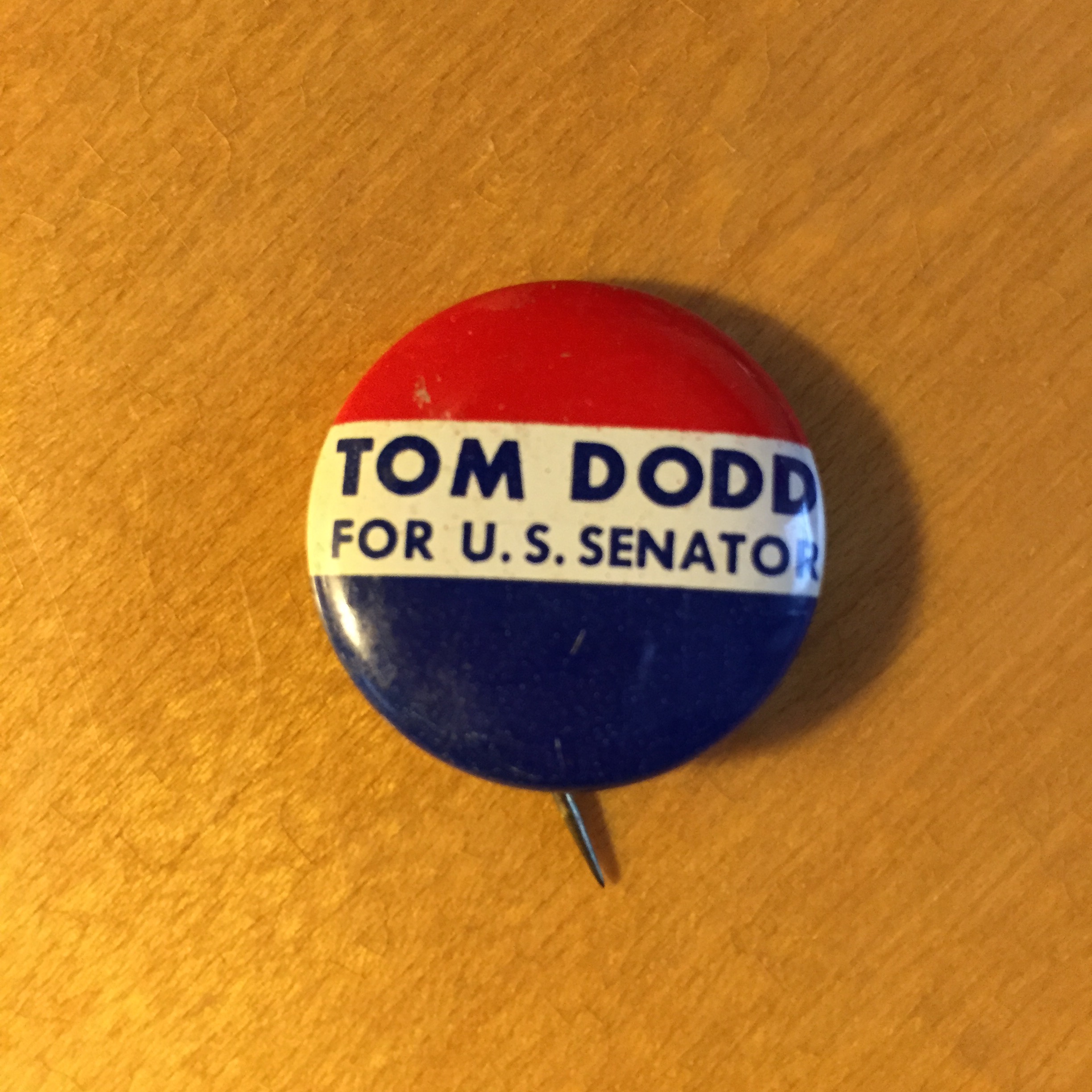 Tom Dodd for U.S. Senator – buttonhoarder
